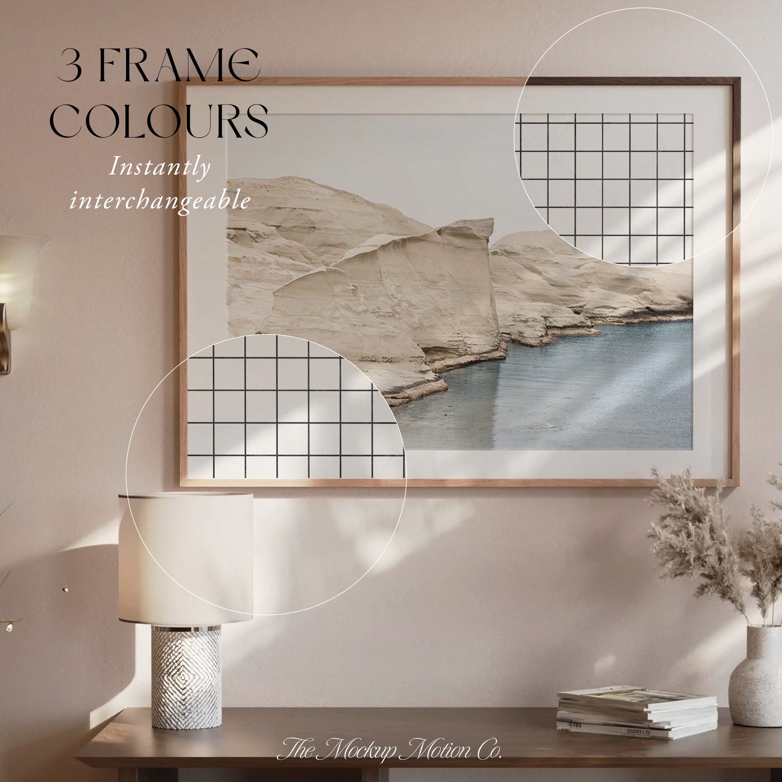 Video Mockup 2x3 Frame Printable Mockup Wood Frame 2x3 Mock-up ...