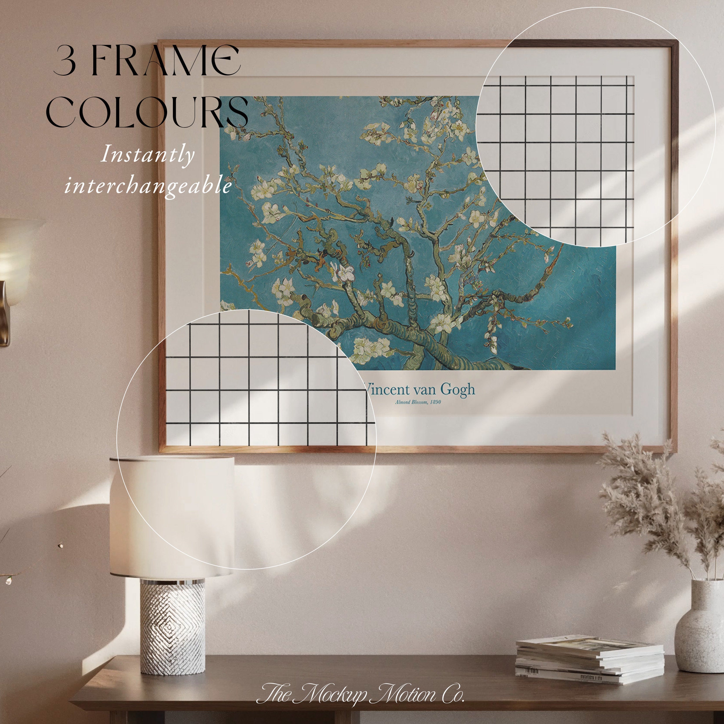 Video Mockup 3x4 Frame Printable Mockup Wood Frame 3:4 Mock-up - Etsy