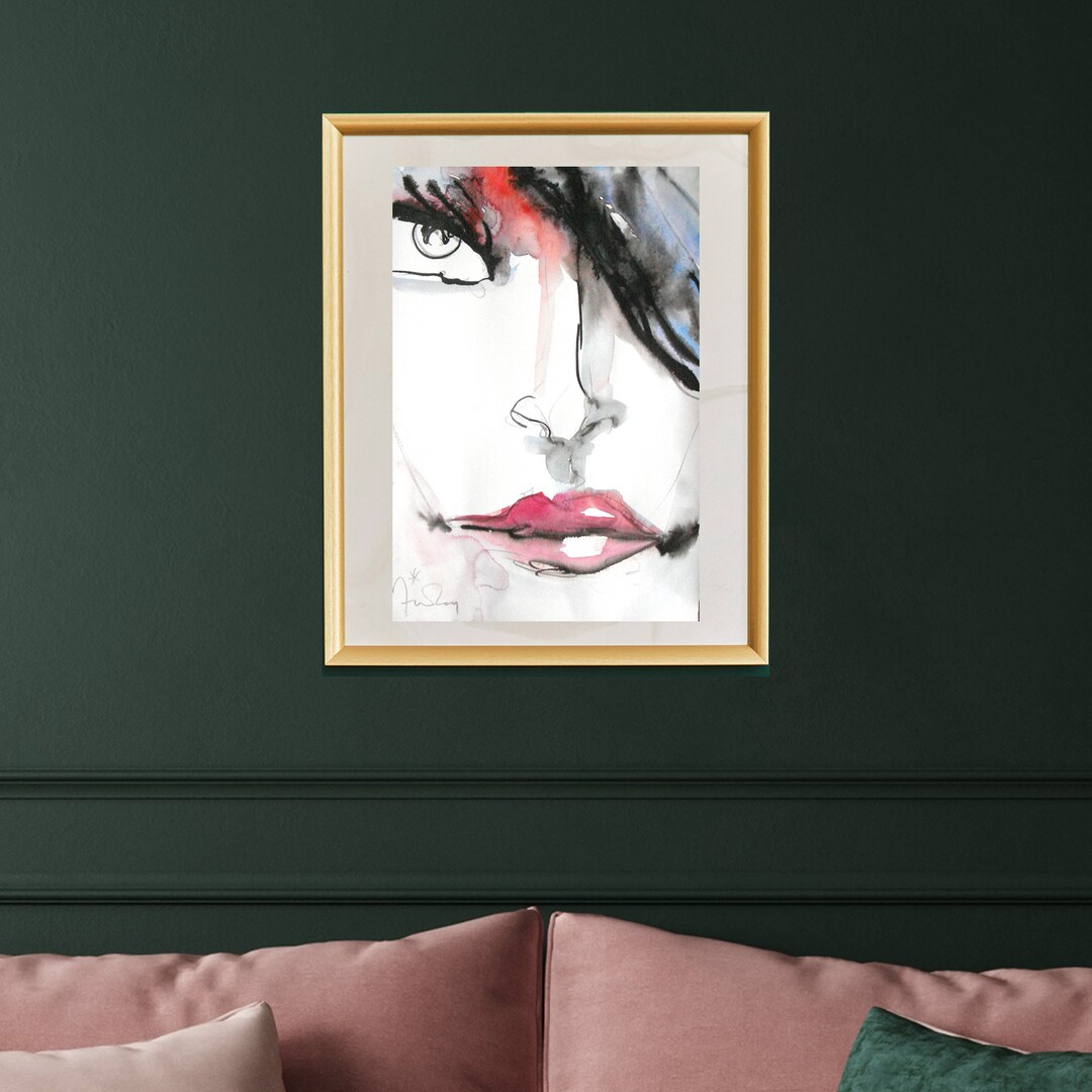 Original Hand Painted Watercolour by Pink Floyd Artist Finlay Cowan on ...