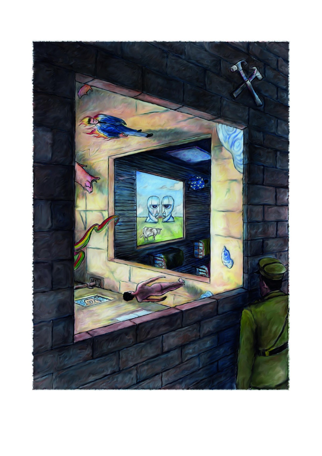 ECHOES - Rare Pink Floyd Print. Signed & Numbered by Pink Floyd Artist ...