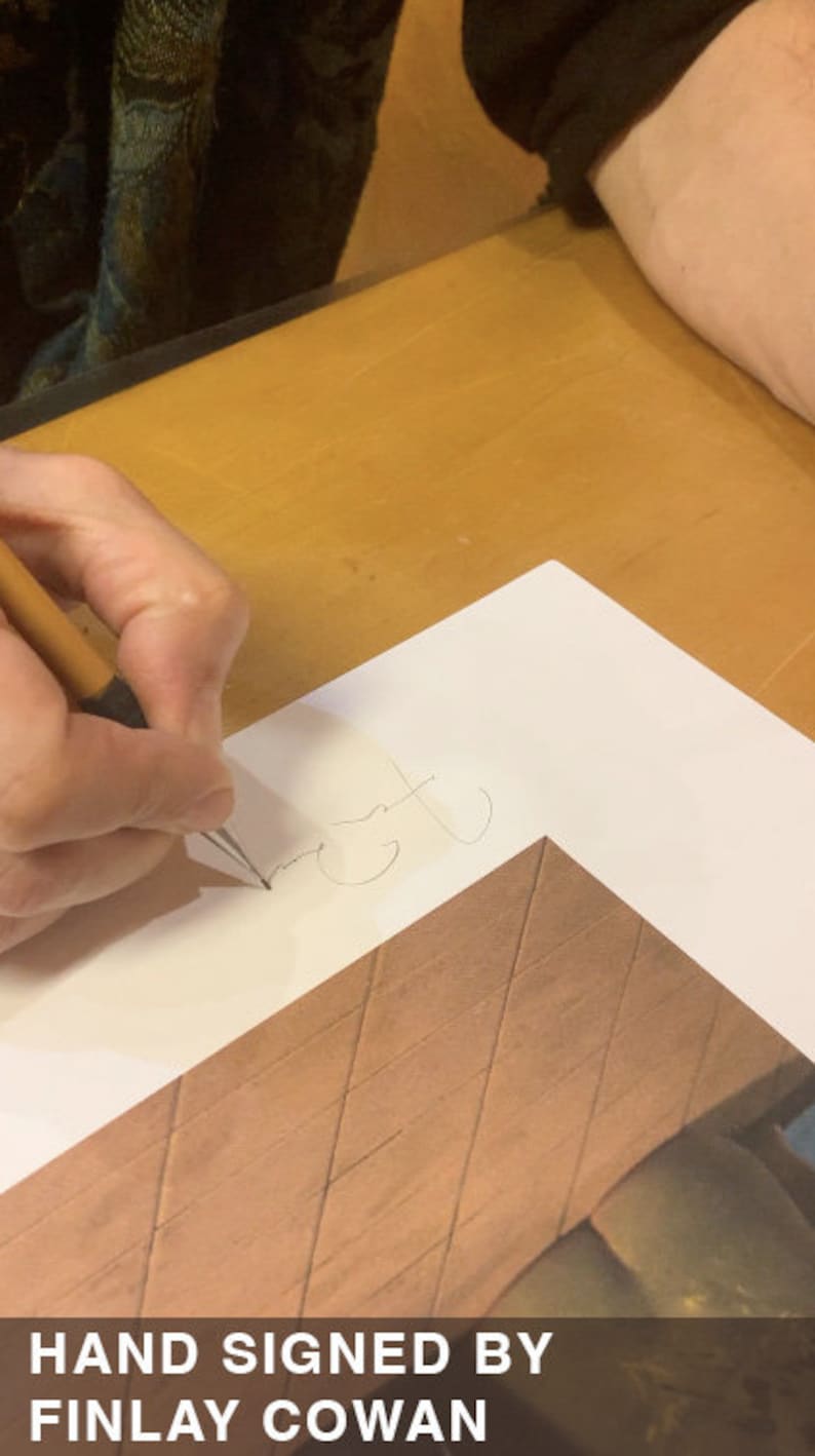 Rare Pink Floyd Print. Signed & Numbered by Pink Floyd Artist Finlay ...