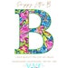 Preppy Letter B Clip Art - Transparent Background in PNG - Alphabet ...