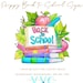 Preppy Back to School Sign Clip Art - Transparent Background in PNG ...