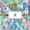 Preppy Zoo Animals Digital Paper, 10 Seamless Patterns for Printable ...