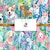 Preppy Zoo Animals Digital Paper, 10 Seamless Patterns for Printable ...
