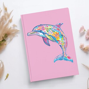 Preppy Dolphin Clip Art - Transparent Background in PNG - Floral, Beach ...