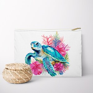 Preppy Sea Turtle Clip Art - Transparent Background in PNG - Turtle ...