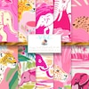 Preppy Zoo Animals Digital Paper, 10 Seamless Patterns for Printable ...