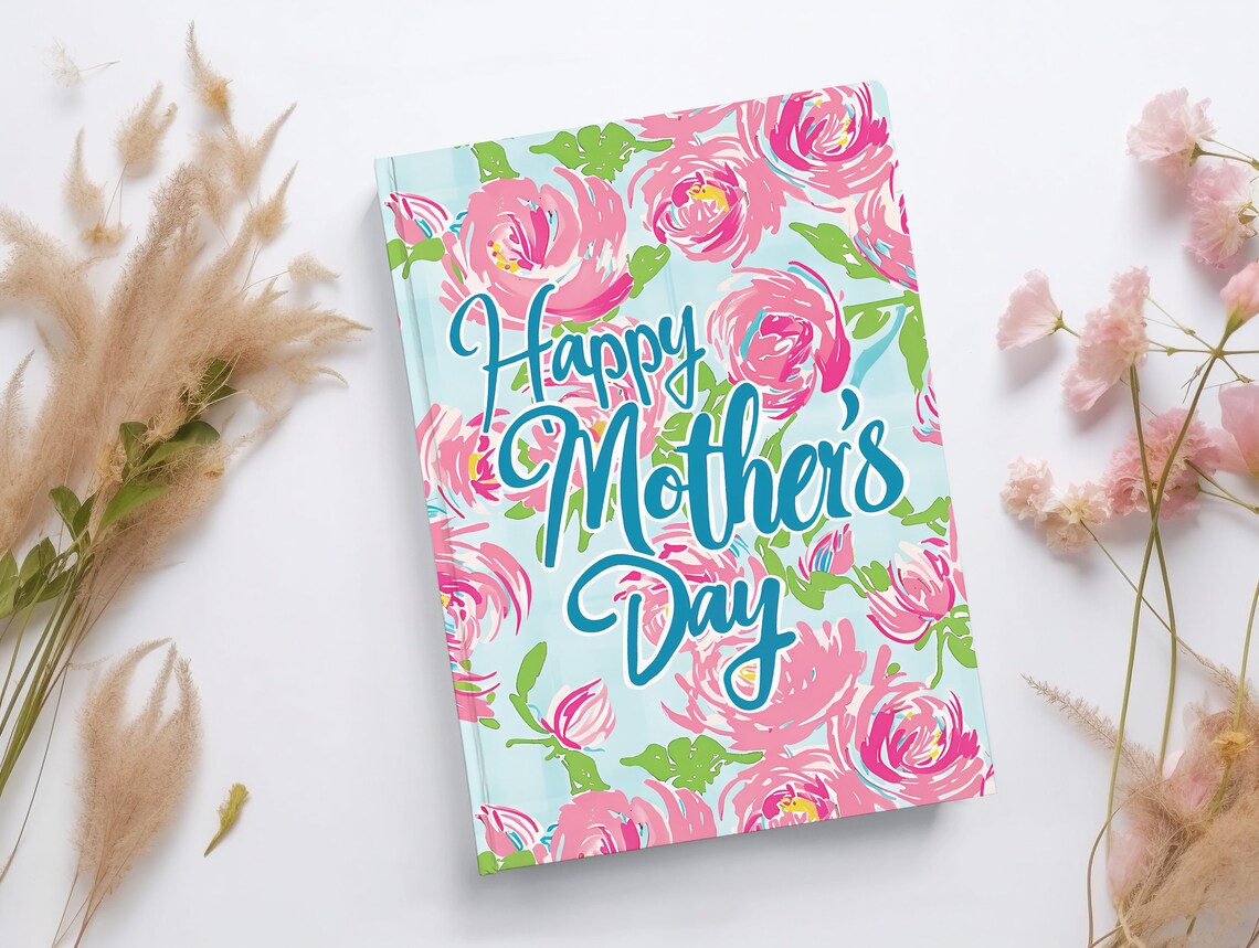 Preppy Mother's Day Digital Paper, 10 Seamless Patterns for Printable ...