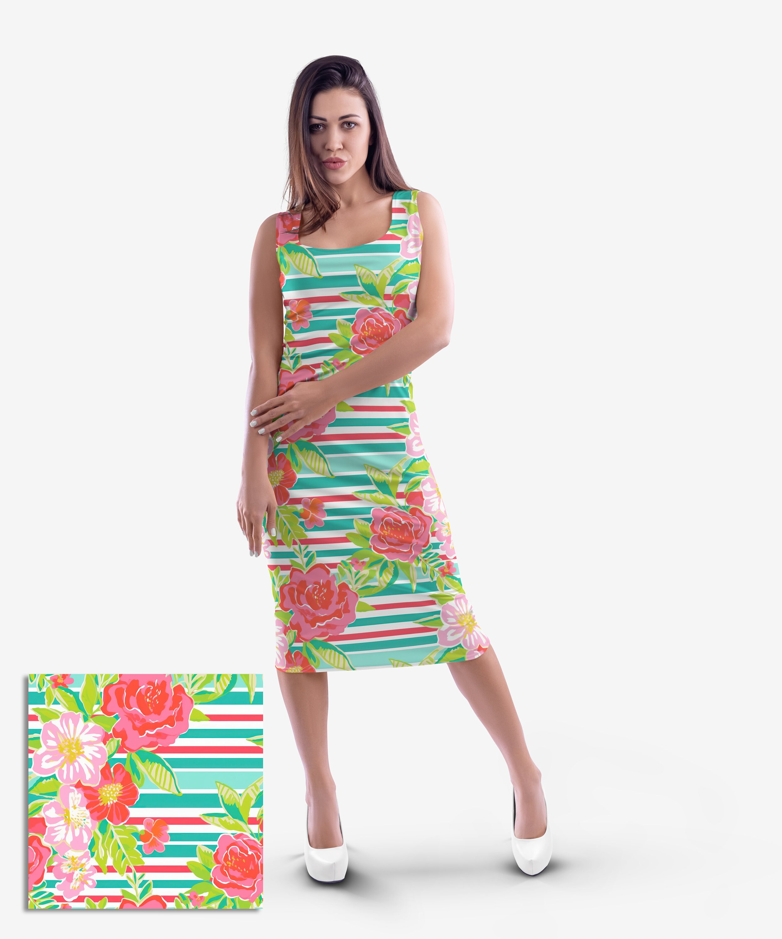 Preppy Inspired Stripes Digital Paper, 10 Seamless Patterns for ...