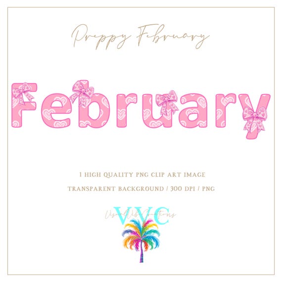 February Month Clip Art