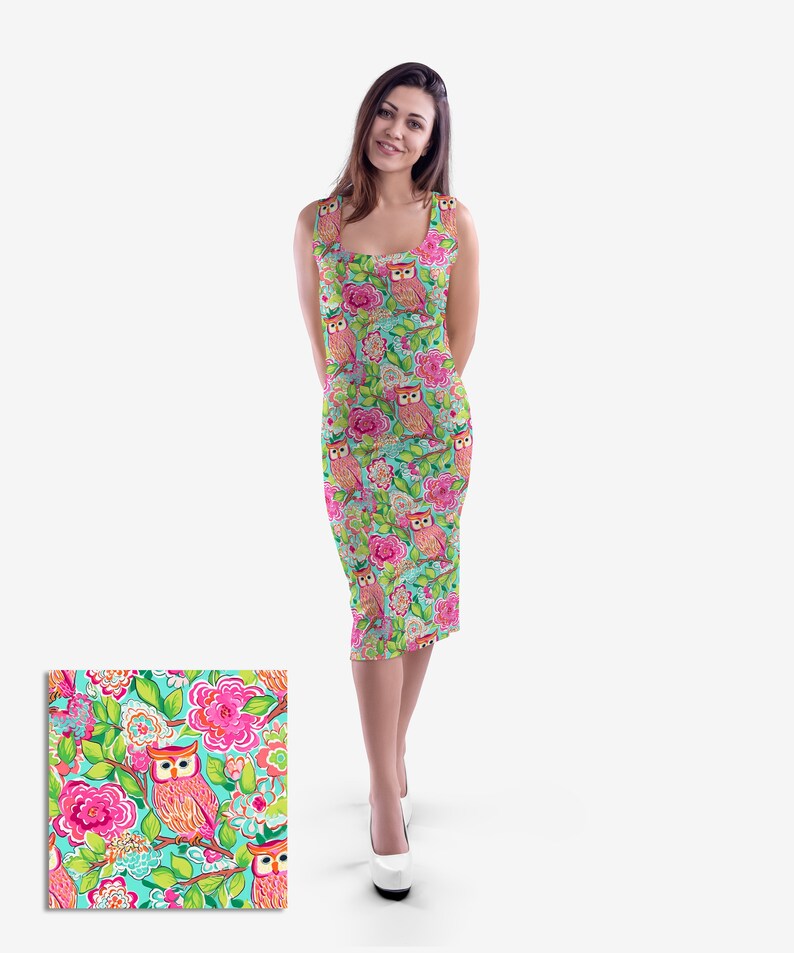 Preppy Owl Digital Paper, 10 Seamless Floral Patterns for Printable ...