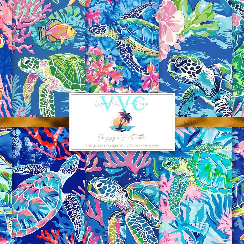 Florida Sea Turtle Art - Etsy UK