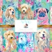 Preppy Safari Animals Pack 2 Digital Paper, 10 Seamless Preppy Patterns ...