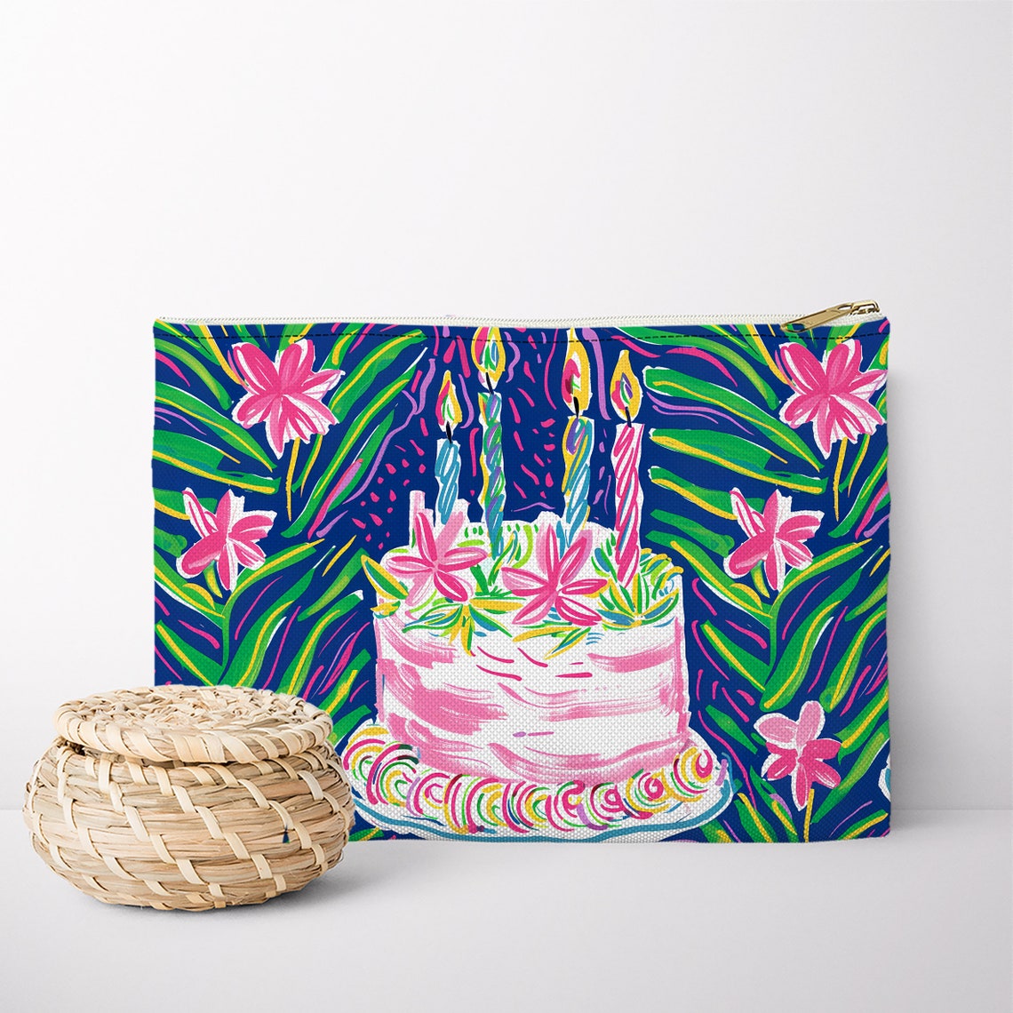 Preppy Birthday Pack #2 Digital Paper, 10 Seamless Patterns for ...
