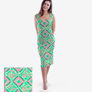 Preppy Triangles Digital Paper, 10 Seamless Beach Patterns for ...