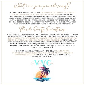 Preppy Zoo Animals Clipart Pack of 5 - Transparent Background in PNG ...