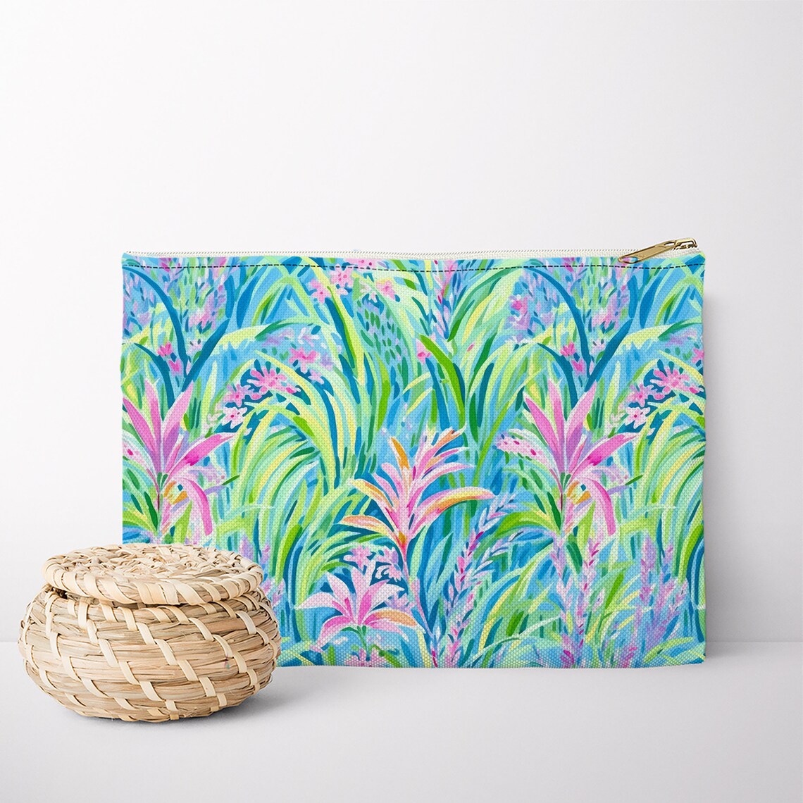 Preppy Beach Grass Digital Paper, 10 Seamless Patterns for Printable ...