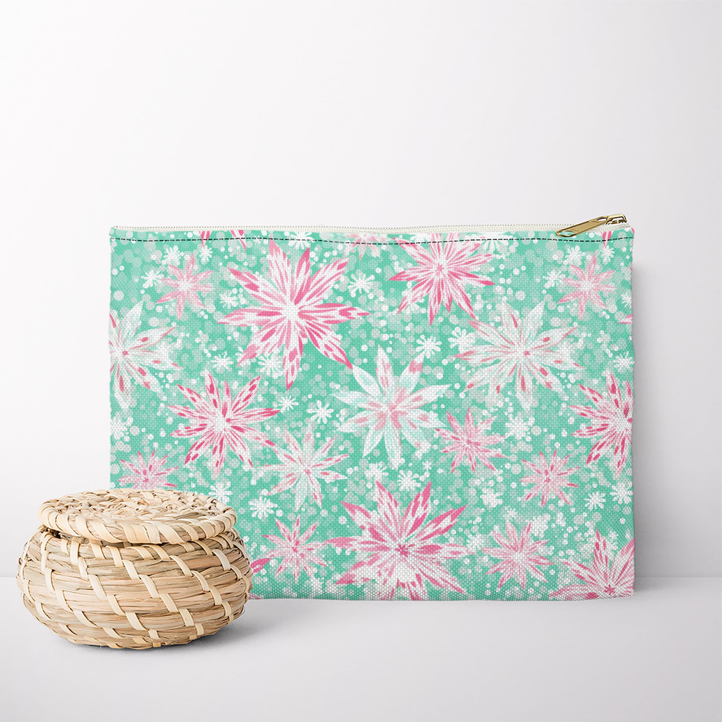 Preppy Snowflake Digital Paper 1 Seamless Pattern for - Etsy