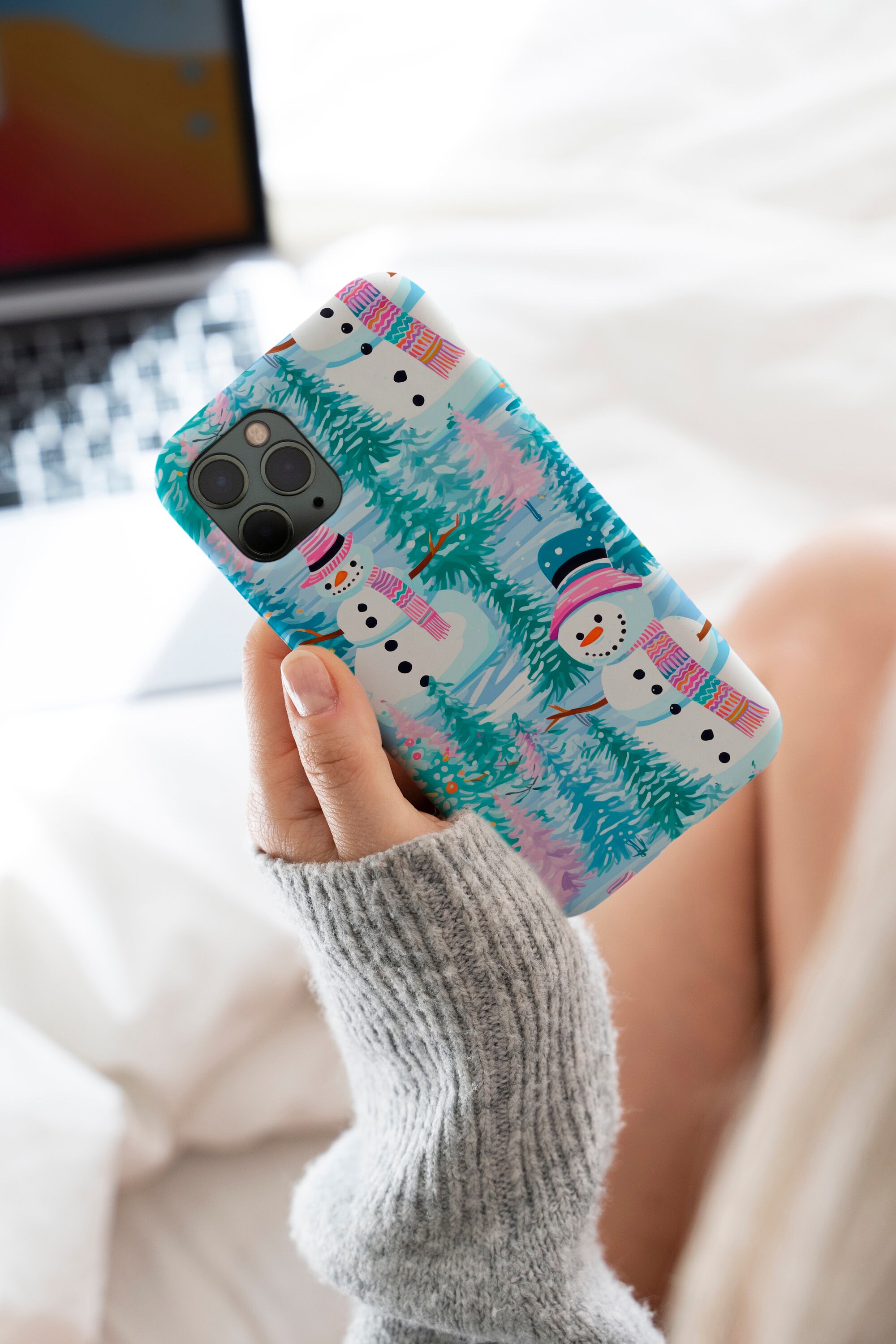 Preppy Snowman Digital Paper 10 Seamless Patterns for - Etsy