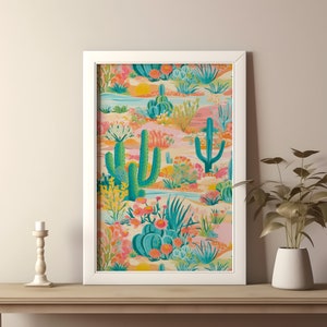 Preppy Australian Desert Digital Paper, 10 Seamless Patterns for ...