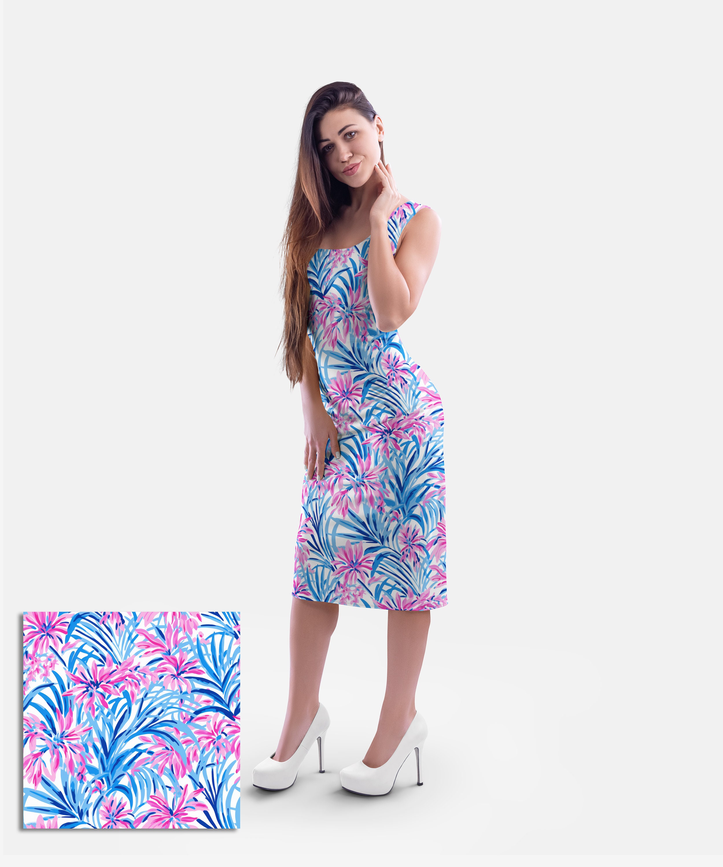 Preppy Beach Grass Pack 2 Digital Paper, 10 Seamless Patterns for ...