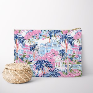 Preppy Bahamas View Digital Paper, 10 Seamless Preppy Patterns for ...