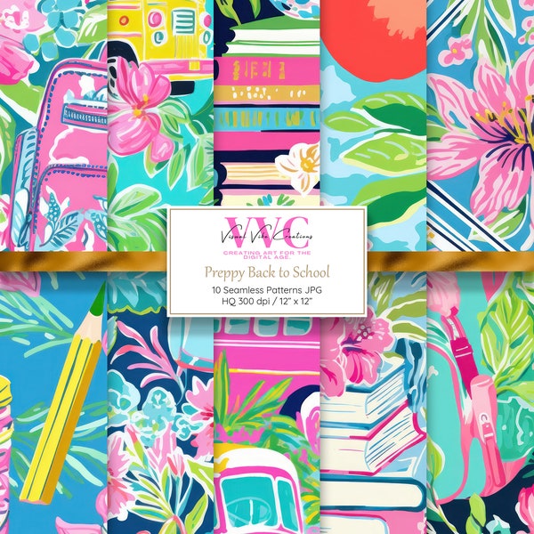 Preppy School Supplies - Etsy