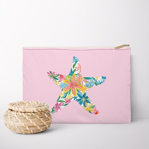 Preppy Starfish Clip Art - Transparent Background in PNG, Floral, Beach ...
