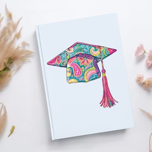 Preppy Graduation Cap Clip Art - Transparent Background in PNG - School ...