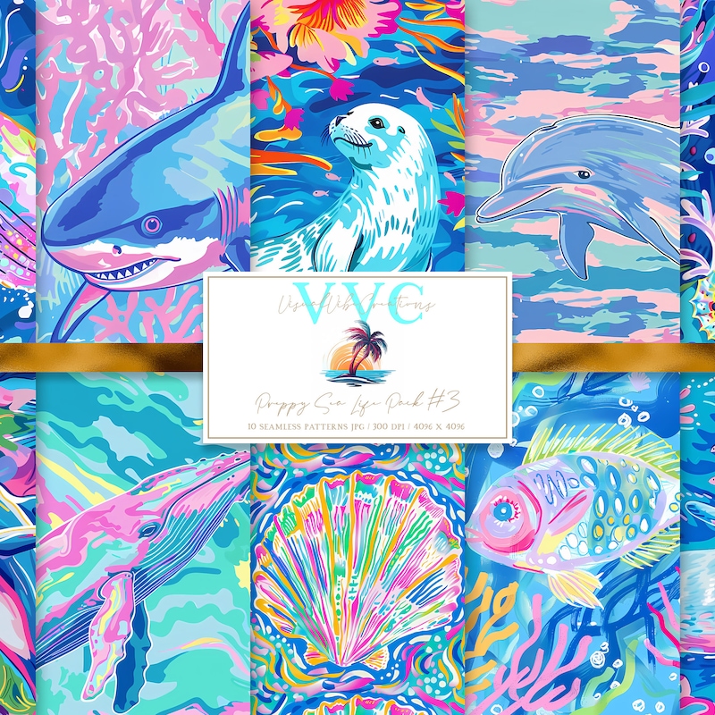 Preppy Whale Party - Etsy