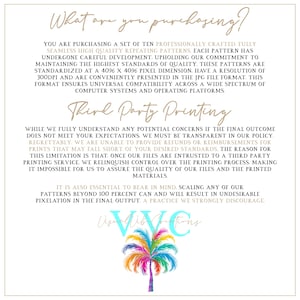 Preppy Waves Digital Paper, 10 Seamless Patterns for Scrapbook Paper ...