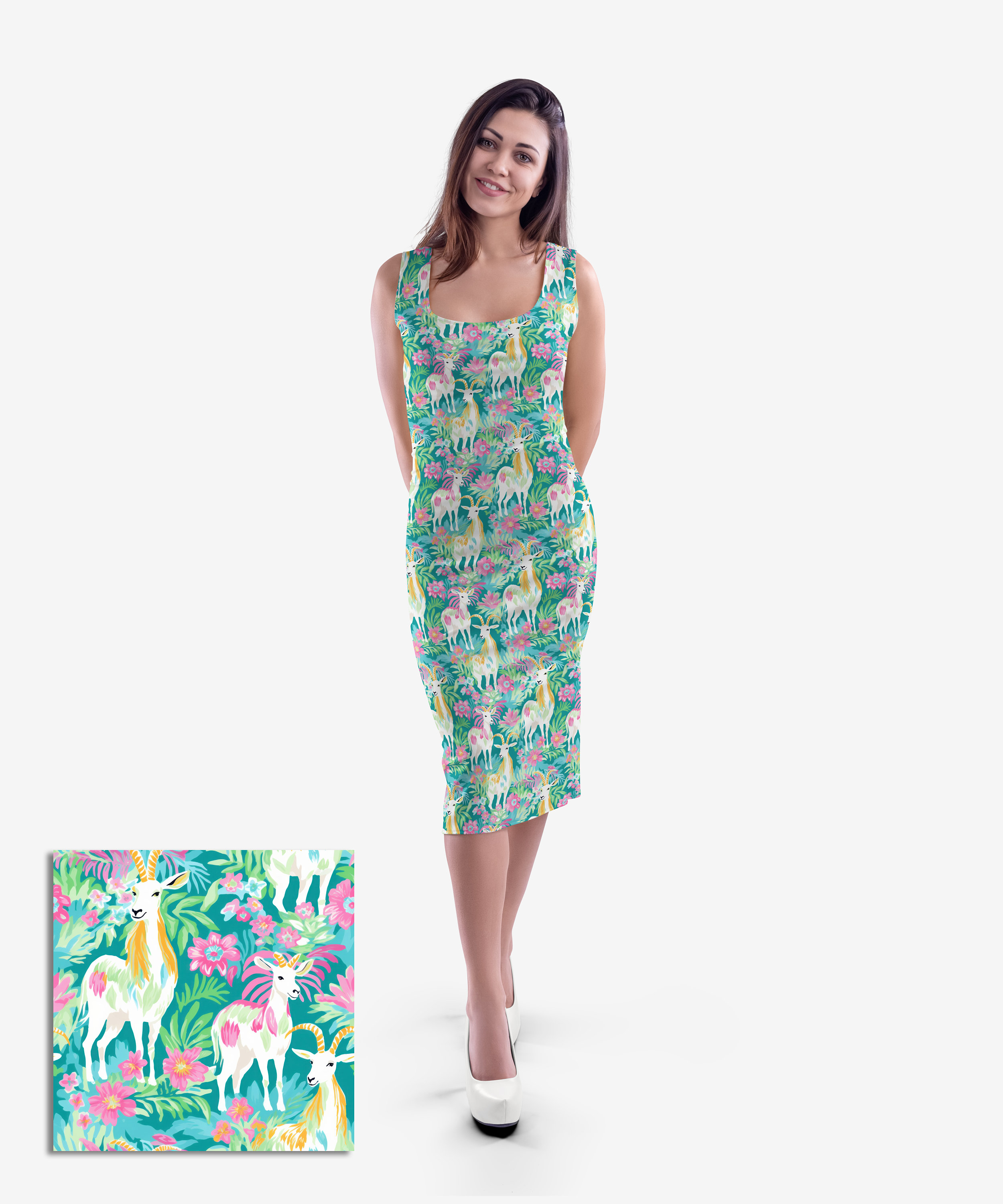 Preppy Farm Animals Digital Paper, 10 Seamless Patterns for Printable ...