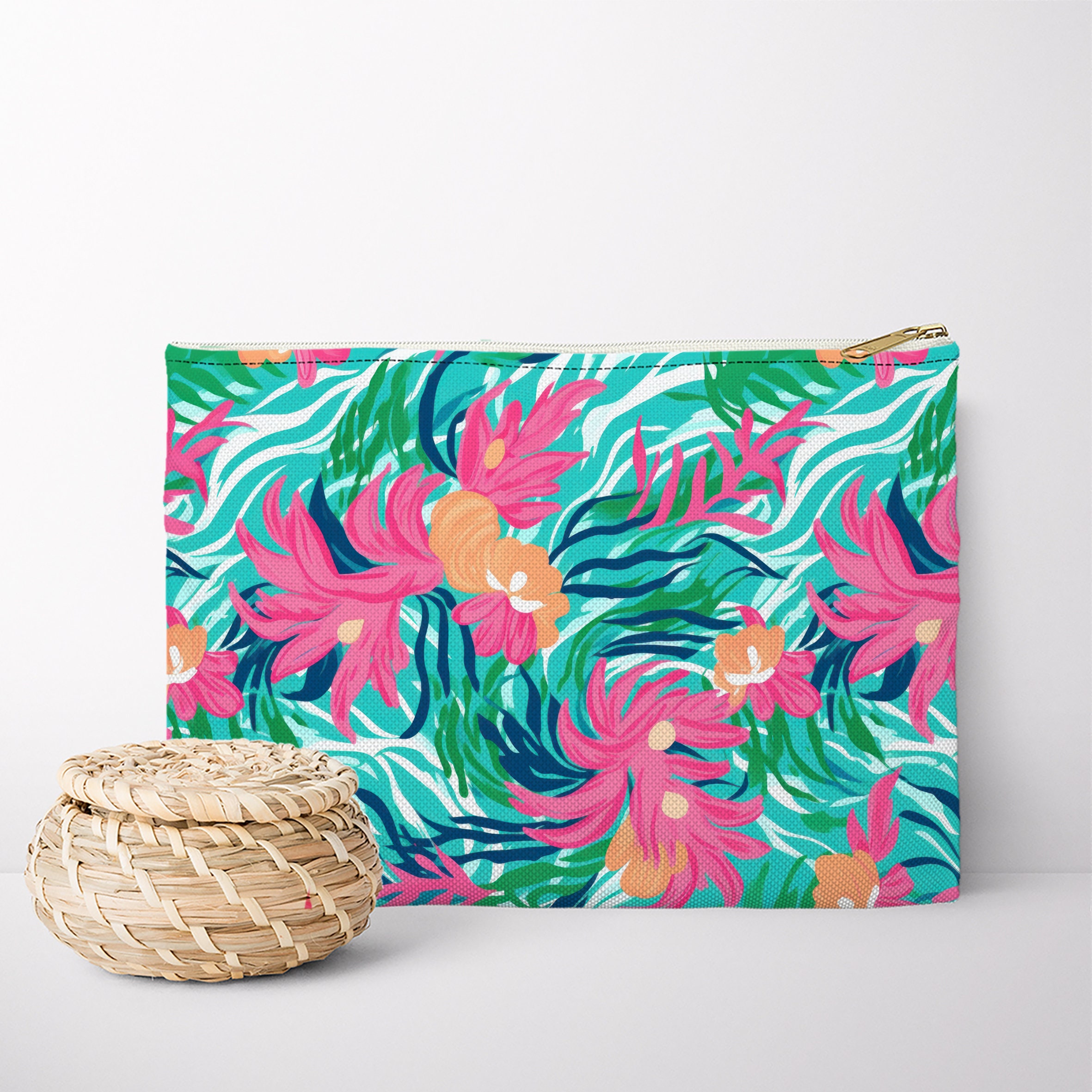 Preppy Inspired Ocean Waves Digital Paper 10 Seamless - Etsy