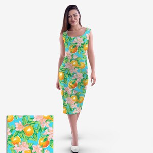 Preppy Summer Citrus Digital Paper, 10 Seamless Patterns for Printable ...