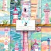 Preppy Pastel Lighthouse Digital Paper 10 Seamless Preppy - Etsy