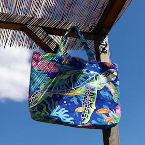 Preppy Sea Turtle Digital Paper, 10 Seamless Beach Patterns for ...