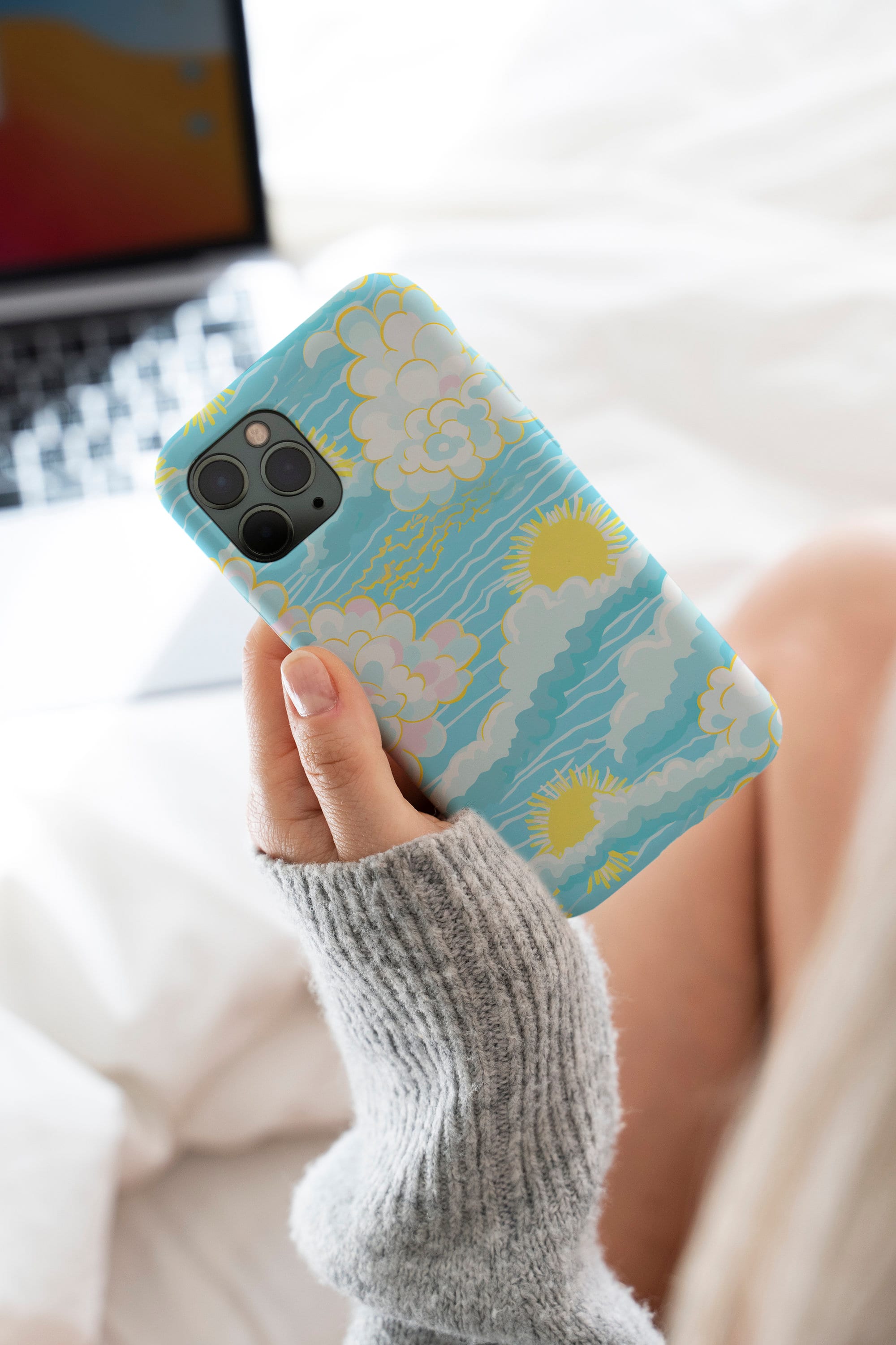 Preppy Sunshine & Clouds Digital Paper 10 Seamless Patterns - Etsy