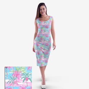 Preppy Palm Trees Digital Paper, 10 Seamless Preppy Floral Patterns for ...