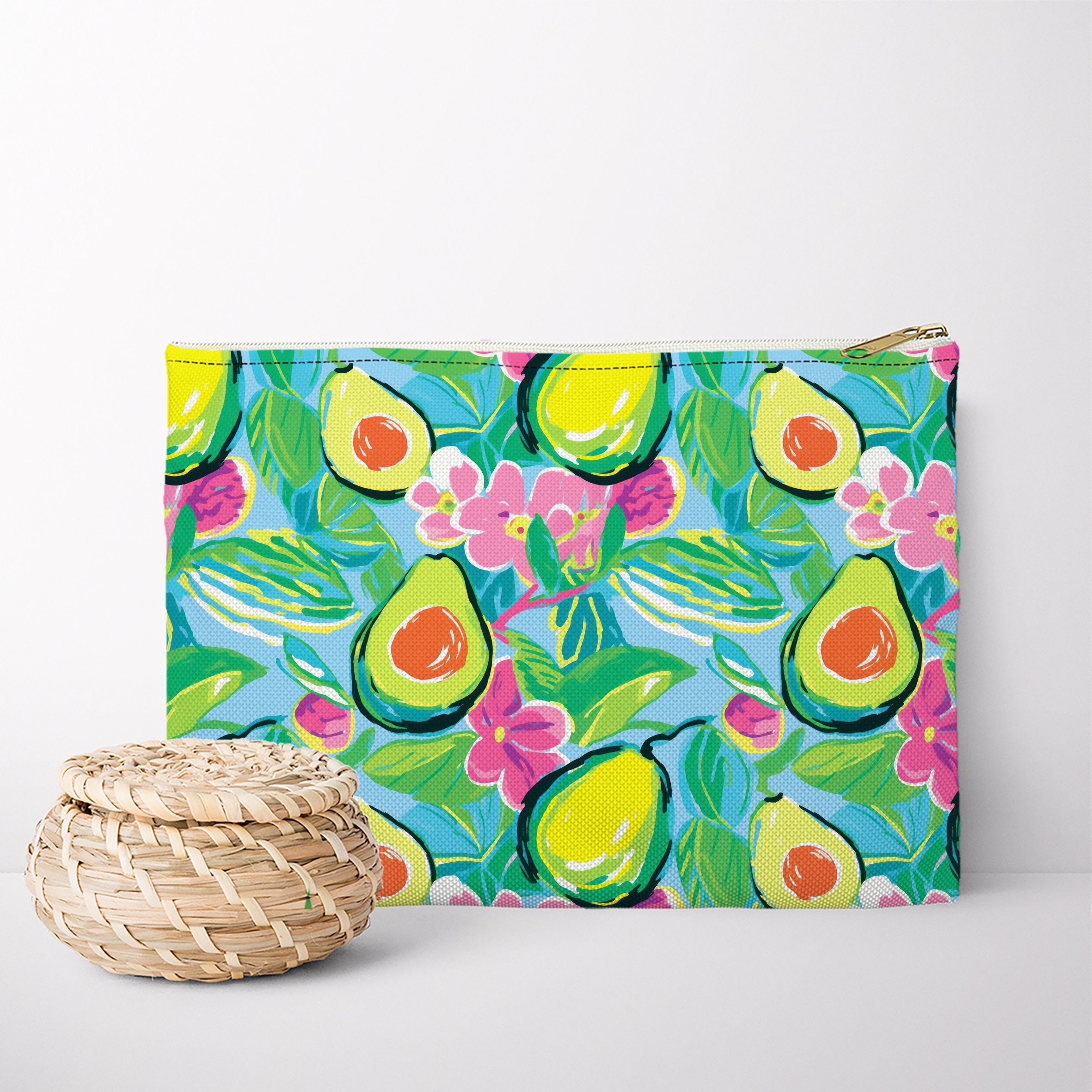 Preppy Fruit Digital Paper 10 Seamless Patterns for Printable - Etsy