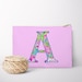 Preppy Letter A Clip Art - Transparent Background in PNG - Alphabet ...