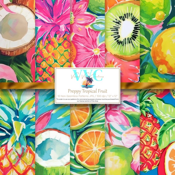 Tropical Fruit - Etsy