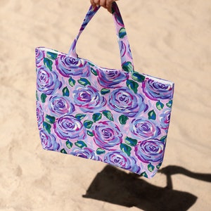 Preppy Roses Digital Paper, 10 Seamless Colorful Patterns for Printable ...