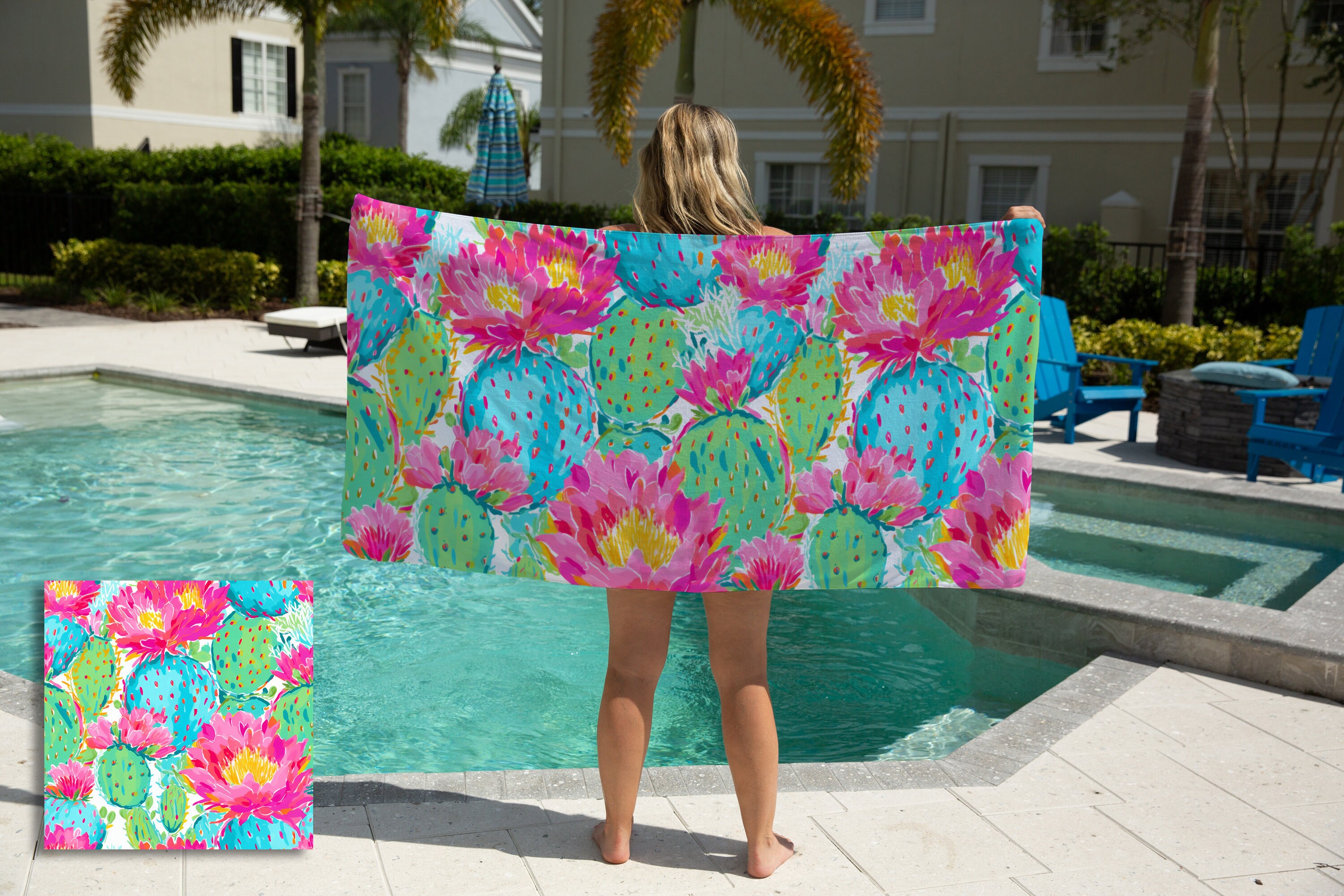 Preppy Cactus Pack Digital Paper, 10 Seamless Patterns for Printable ...