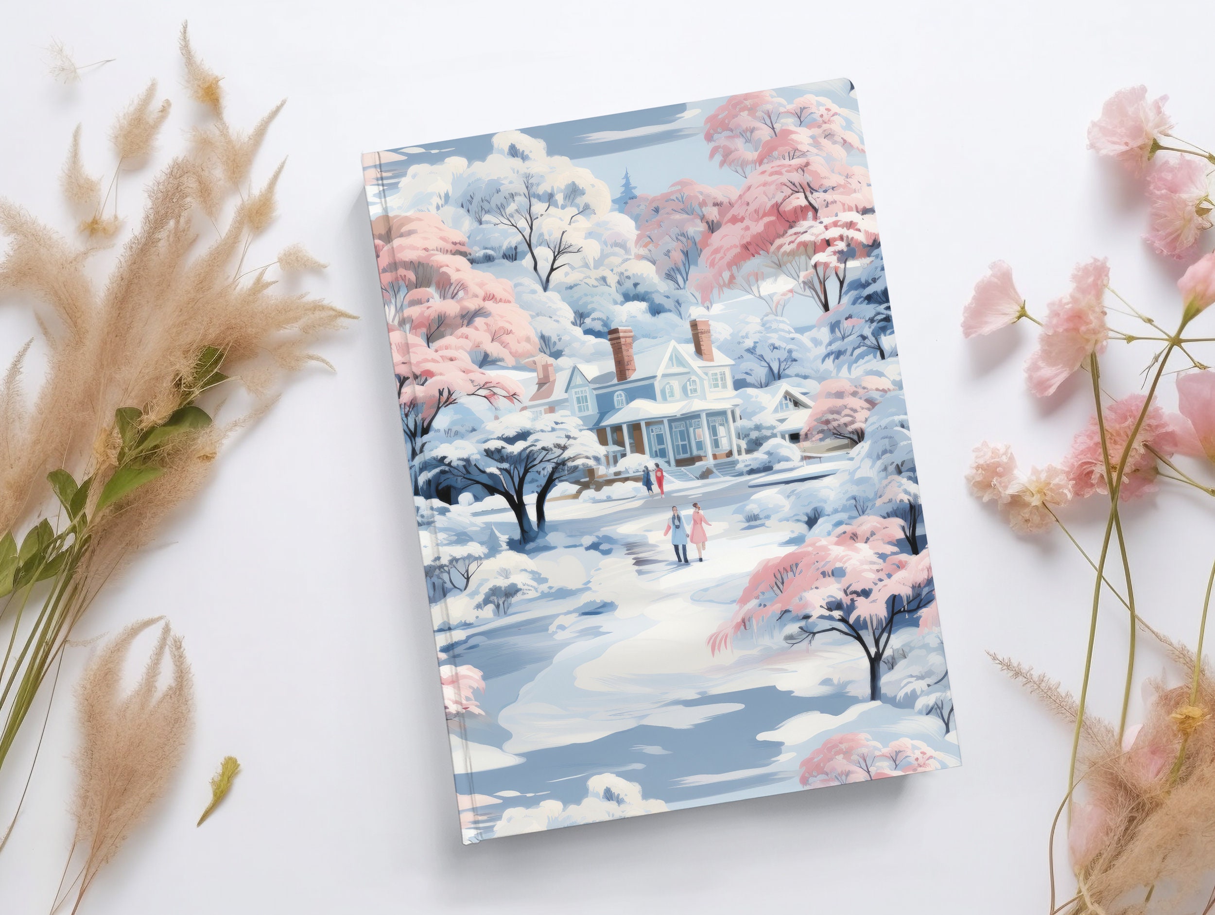 Preppy Inspired Winter Village Digital Paper, 10 Seamless Patterns for ...