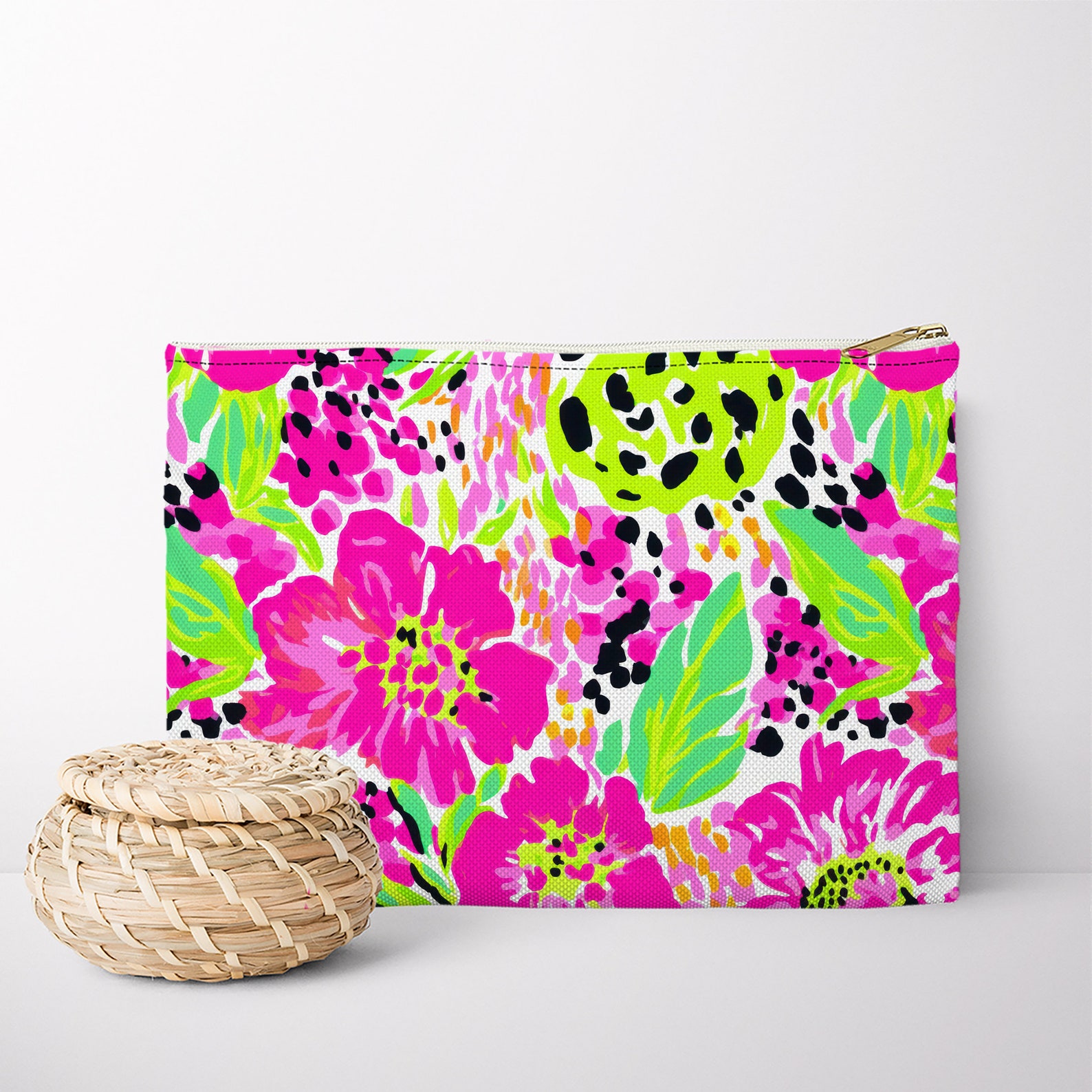 Preppy Inspired Neon Cheetah Digital Paper, 1 Seamless Pattern for ...