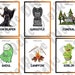 121 Halloween Cards, Montessori Flash Cards, Pre-school Cards ...