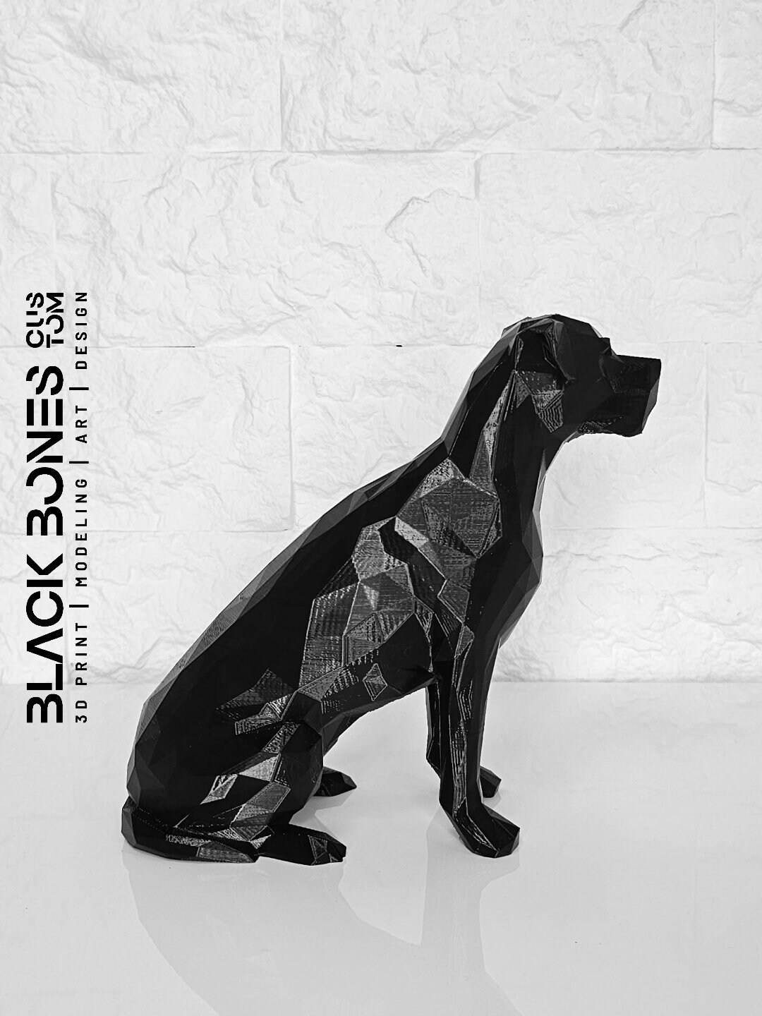 Low Poly Cane Corso Italiono | Dog Figure | Sculpture | 3D Print | Gift ...