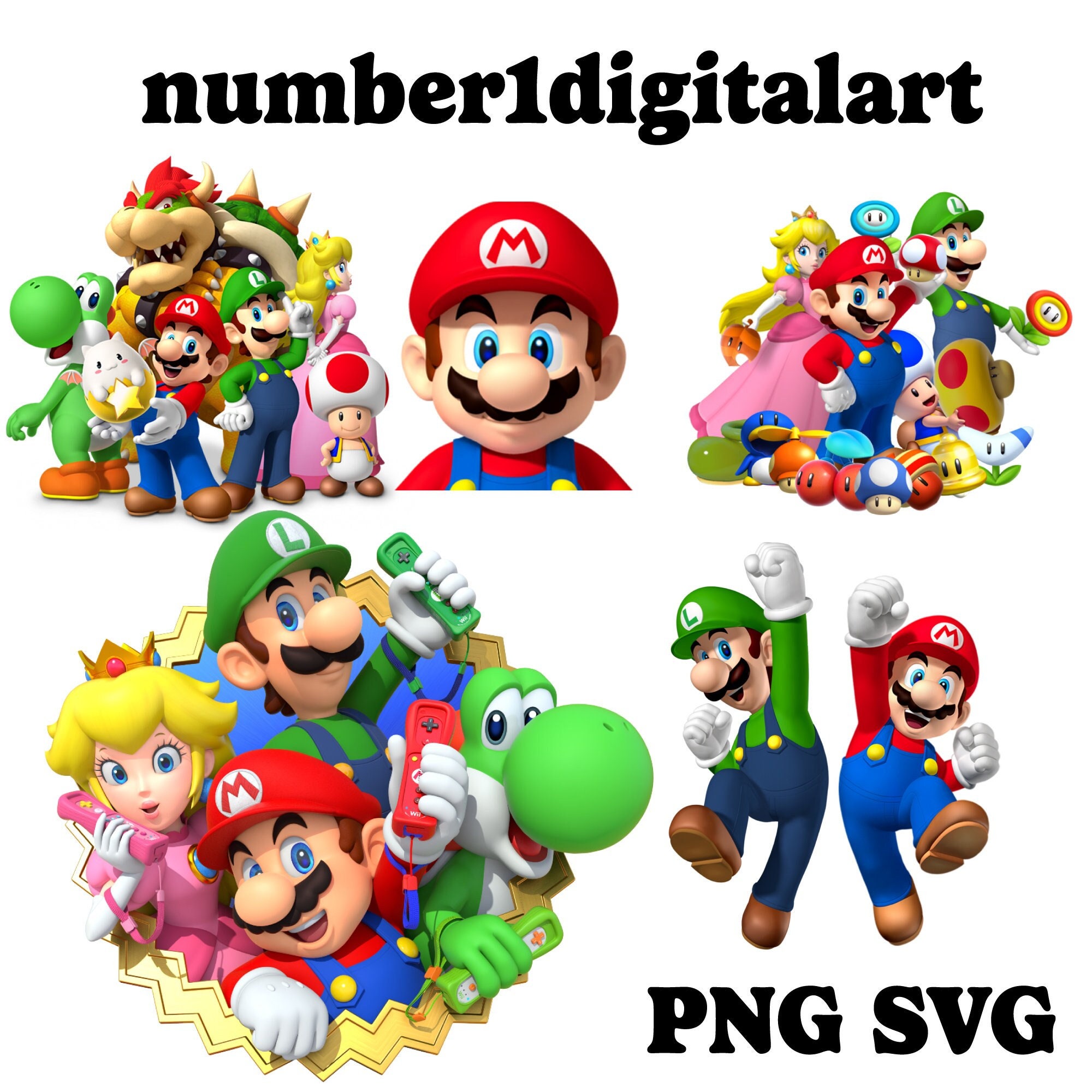 Super Mario Svg Super Mario Png Mario Png Mario Svg Mario - Etsy UK