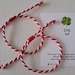 Handmade Martenichka Bracelet: Red White Wish Bracelet - Etsy